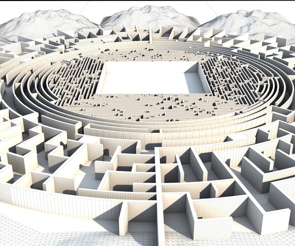 ArtStation - Labyrinth - Maze Runner - 2Ds-3Ds | Resources