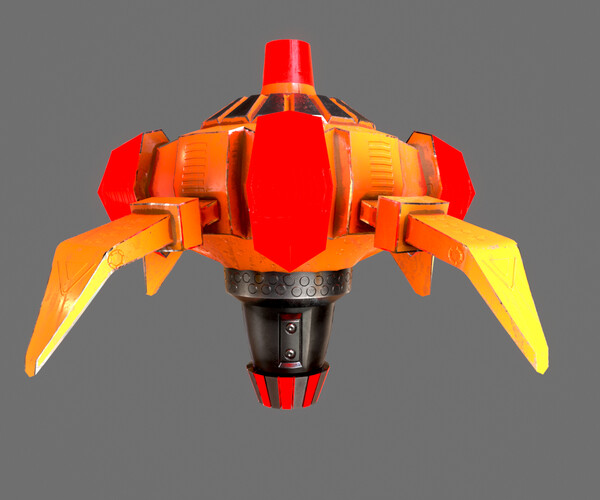 ArtStation - Air Mine 3d Model | Game Assets