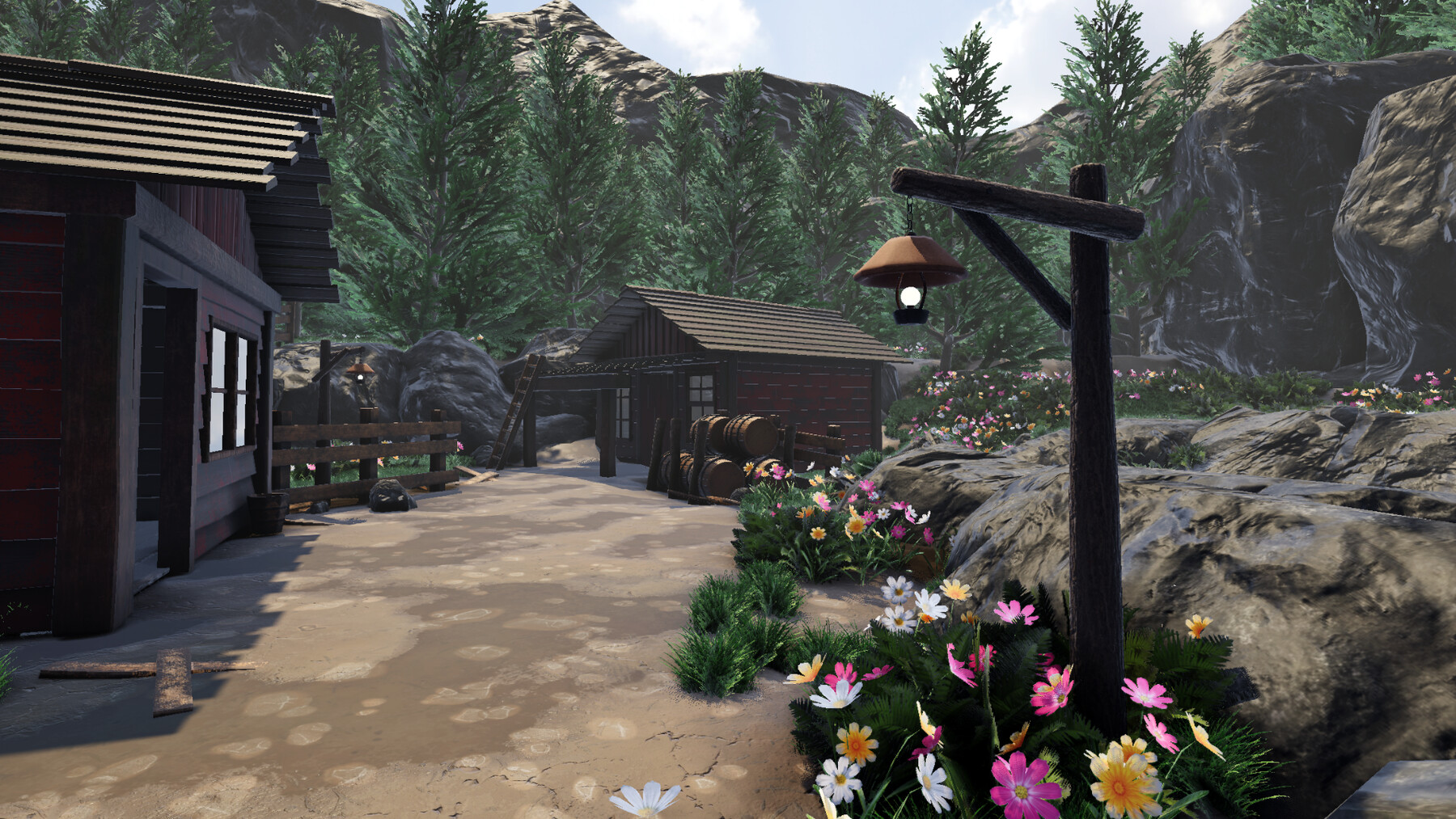 ArtStation - Country Town Vol 1 For Unity Engine | Game Assets