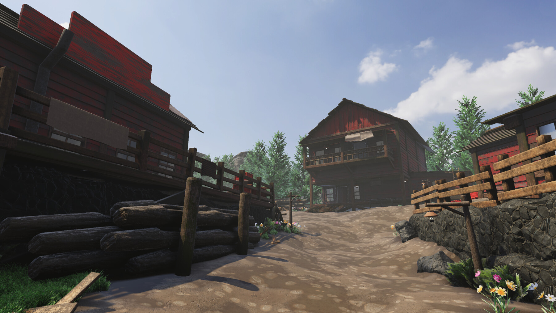 ArtStation - Country Town Vol 1 For Unity Engine | Game Assets