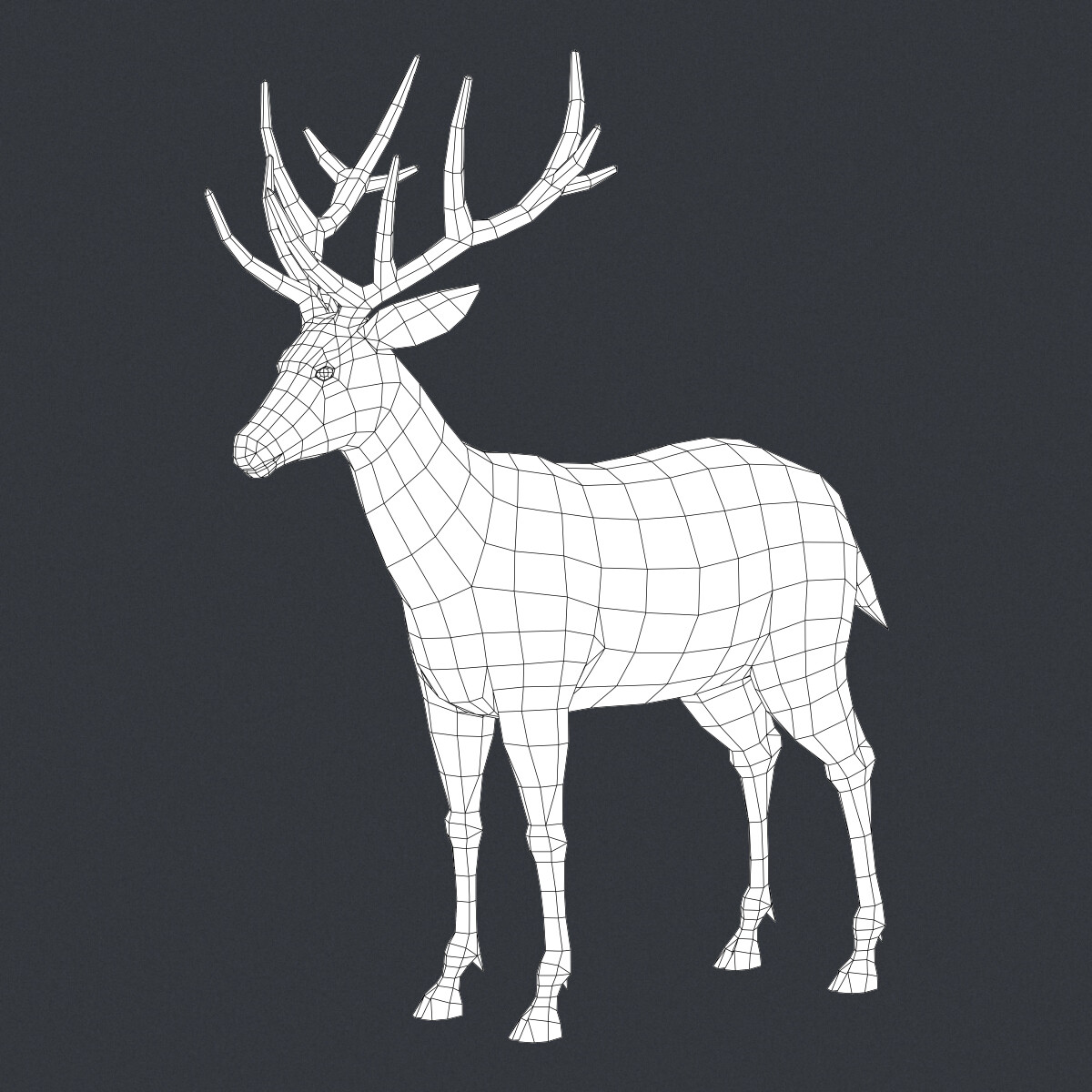 ArtStation - Realistic Deer | Game Assets