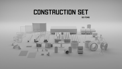 ArtStation - construction set | Game Assets