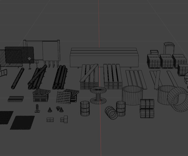 ArtStation - construction set | Game Assets