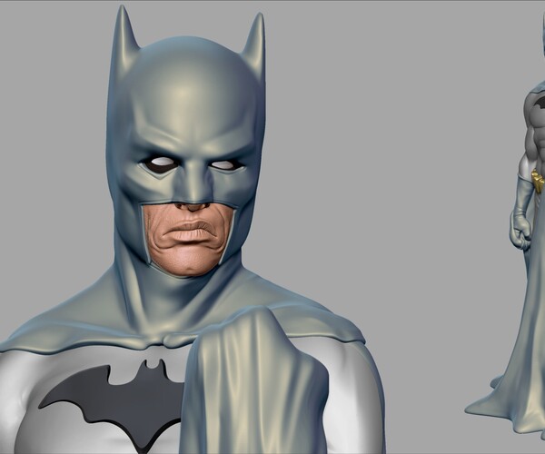 ArtStation - Batman STL 3d Printable Figure | Resources