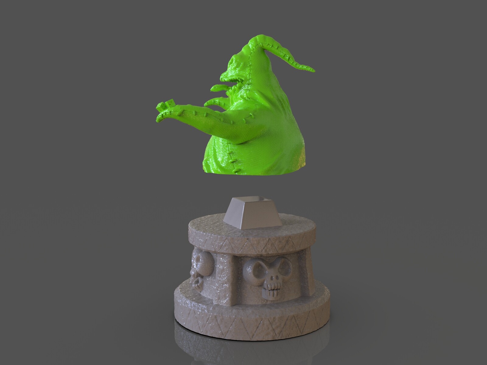 ArtStation - Oogie Boogie Bust | Resources