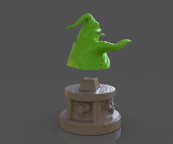 ArtStation - Oogie Boogie Bust | Resources