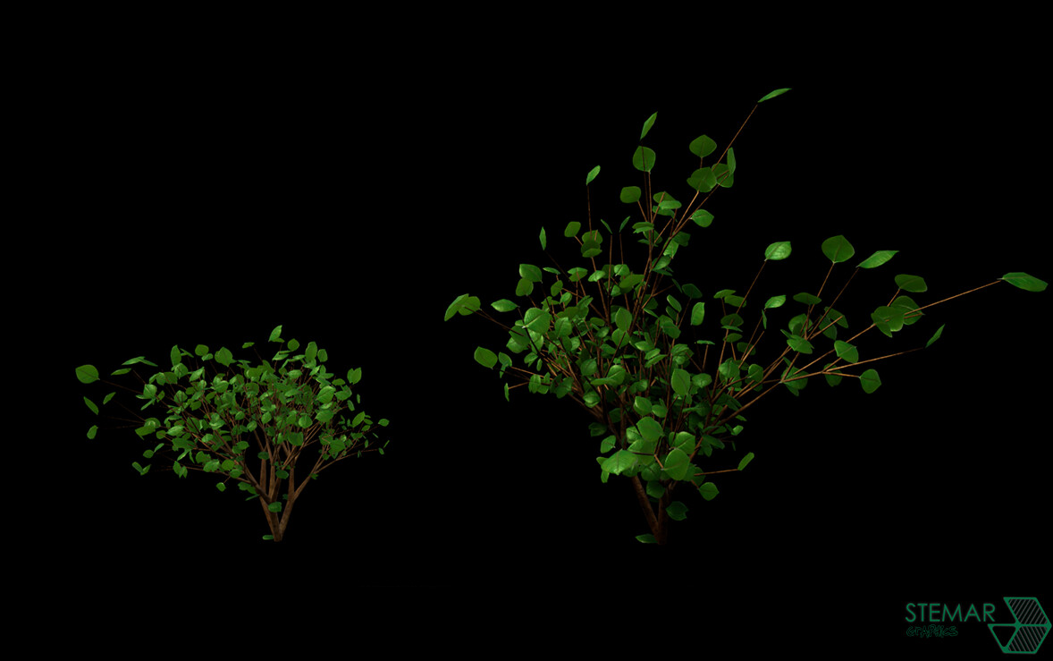 ArtStation - 3D Bush Set HD Foliage Assets | Game Assets