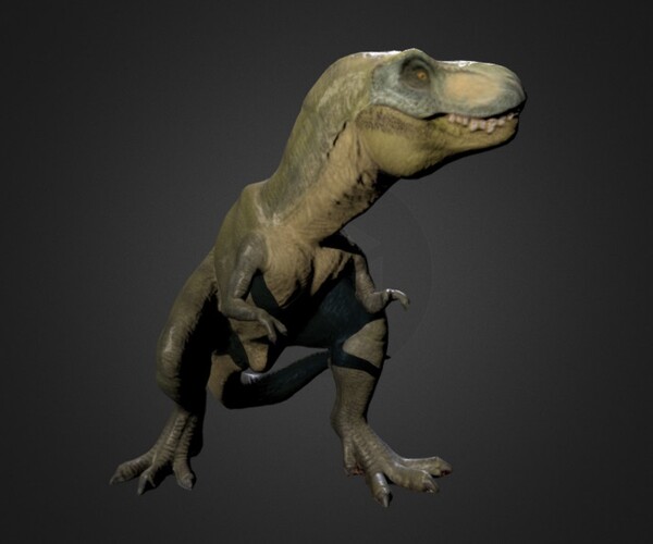 ArtStation - T-Rex Photogrammetry | Resources