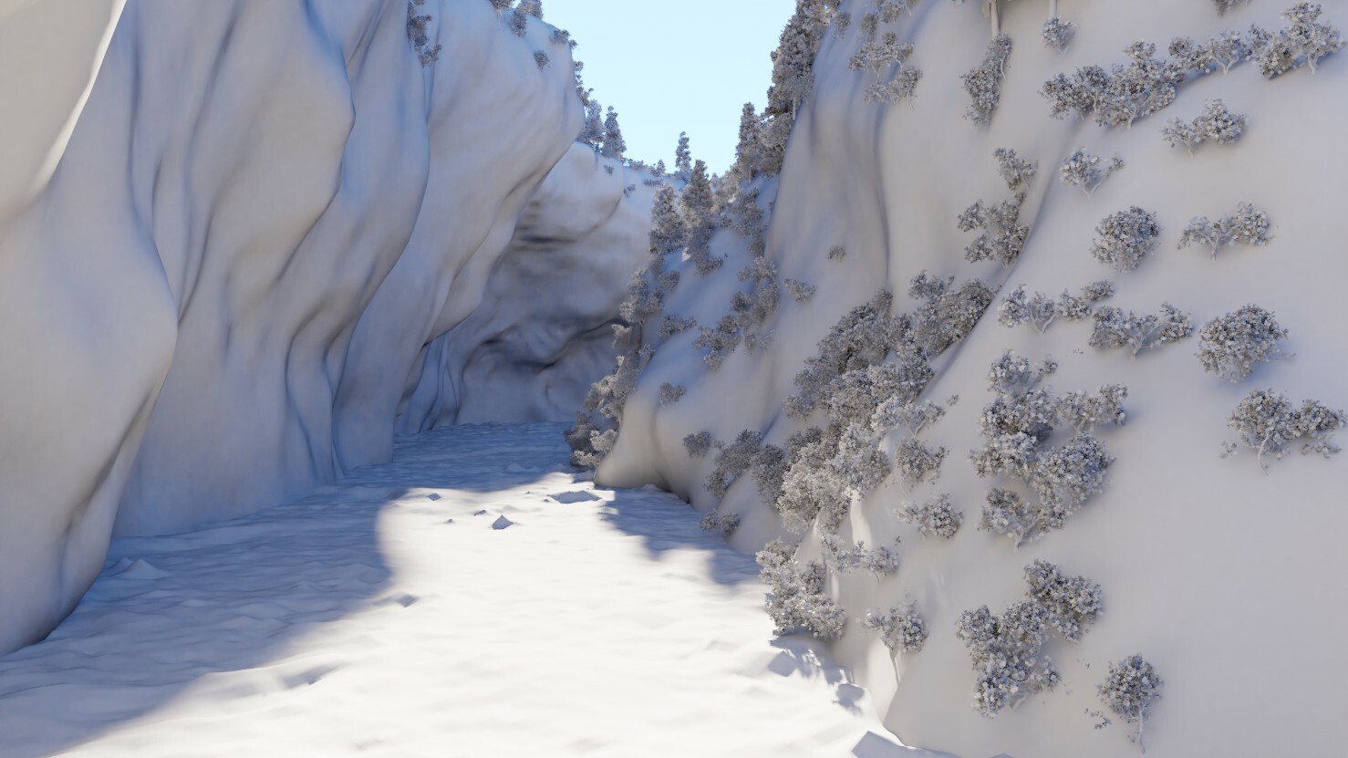 ArtStation - Hidden river in Blender | Resources