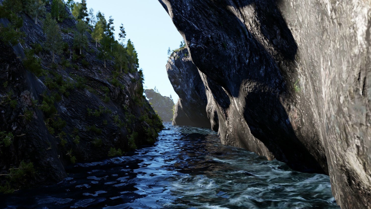 ArtStation - Hidden river in Blender | Resources
