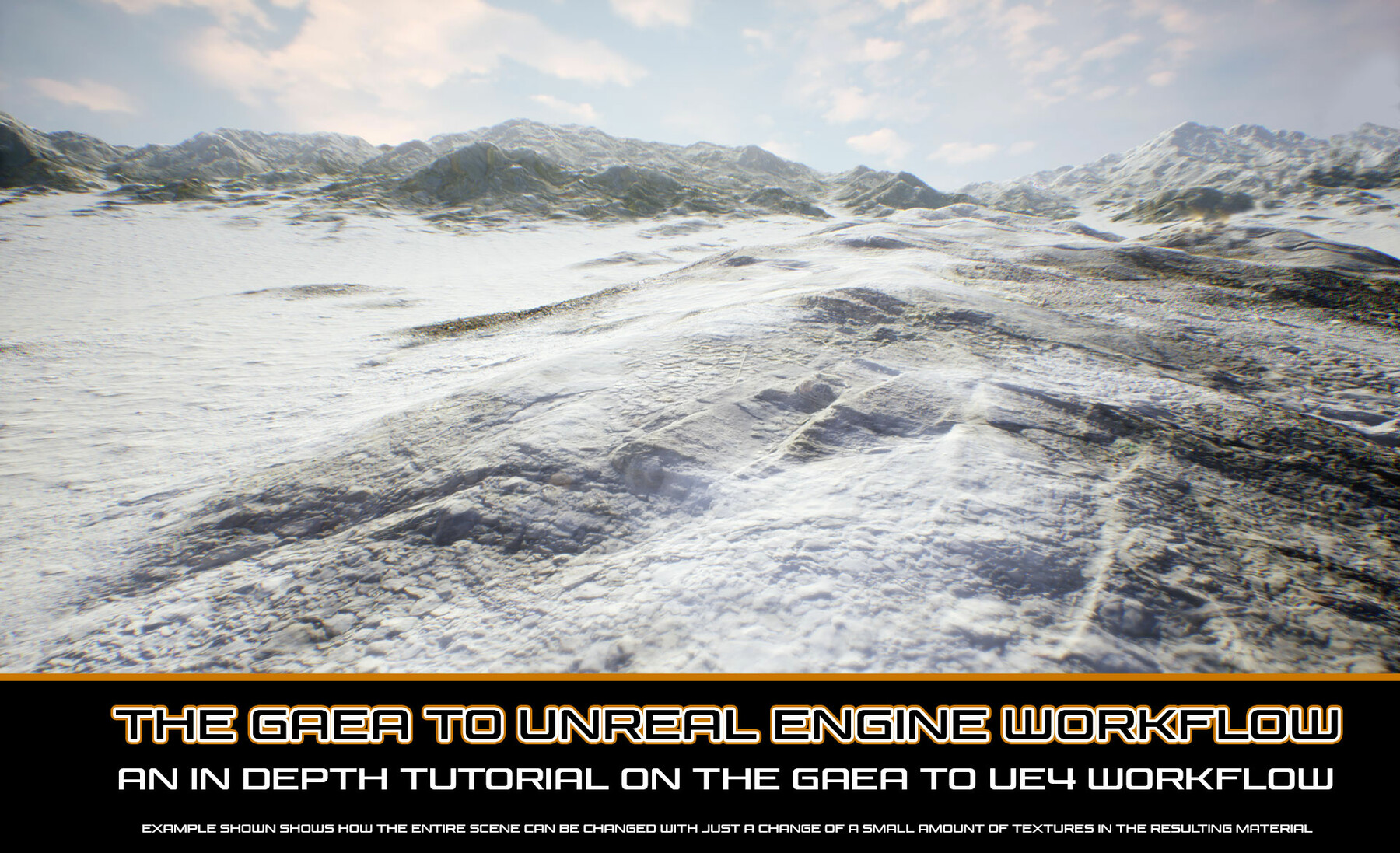 Artstation The Gaea To Unreal Engine Workflow Tutorials
