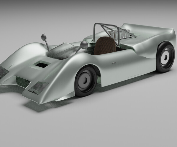 ArtStation - Elfin 400 Cobra 1966 | Game Assets