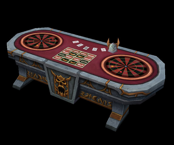 ArtStation - model test scenarios - Playground large tables 01 | Game ...