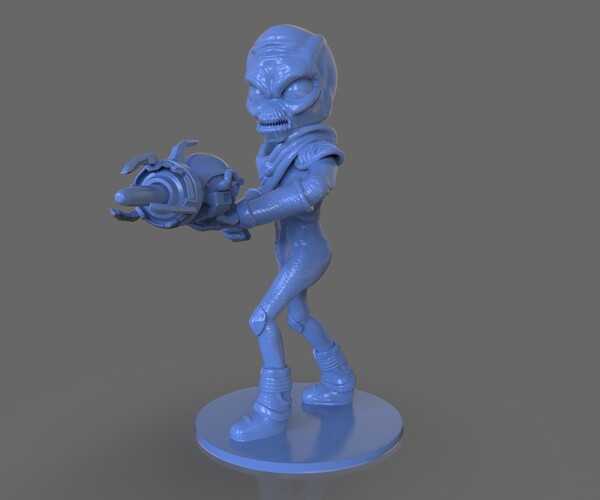 ArtStation - Alien Crypto 137 Sculpture | Resources