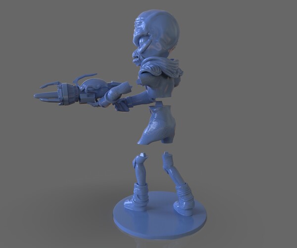 ArtStation - Alien Crypto 137 Sculpture | Resources