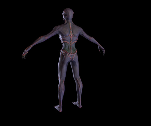 ArtStation - Alien Soldier | Game Assets