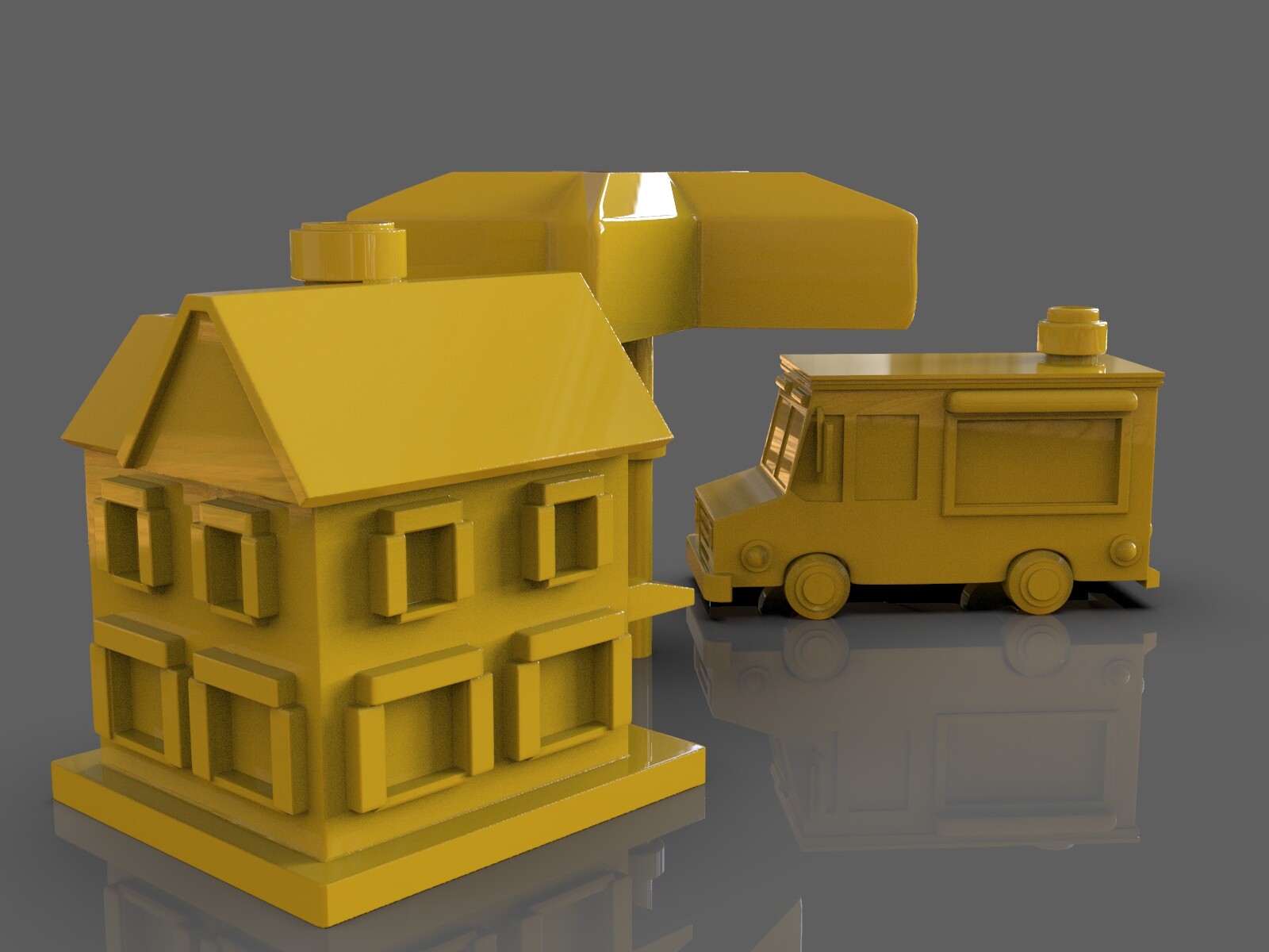 ArtStation - Restaurant Figurines Pack 3D print model | Resources