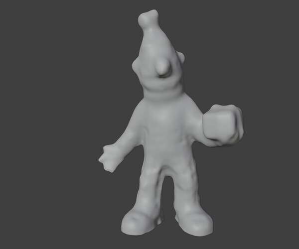 ArtStation - 1985 Bert Figure Muppets Sesame Street | Game Assets