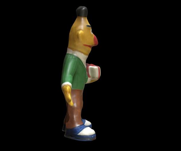 ArtStation - 1985 Bert Figure Muppets Sesame Street | Game Assets