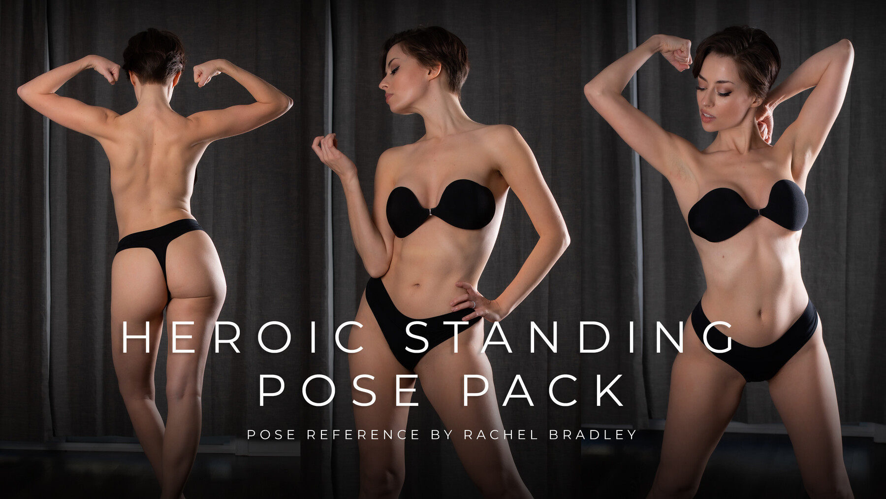 ArtStation - Heroic Standing Pose Pack - Pose Reference for Artists | Resources