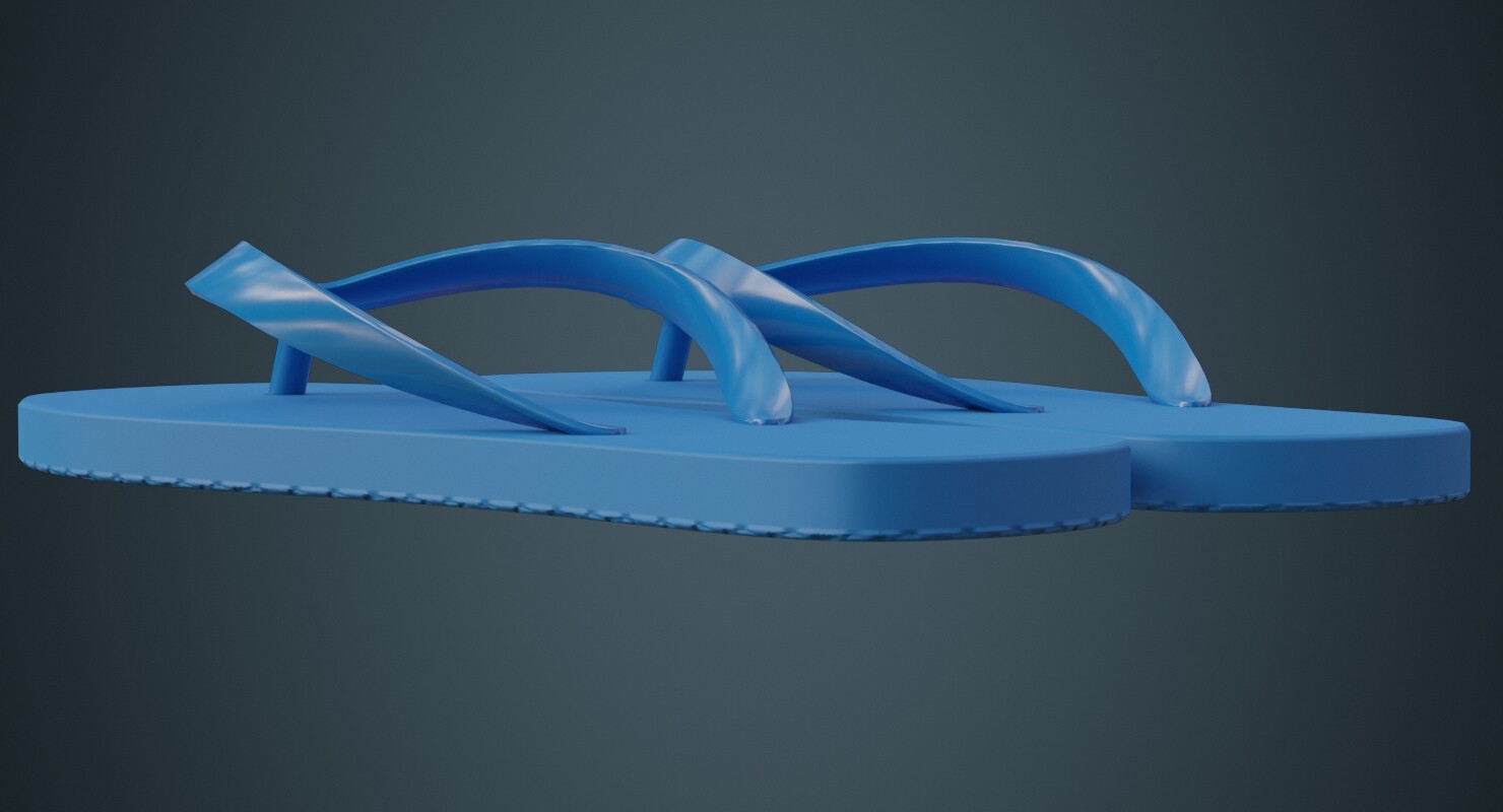 ArtStation - Flip Flops 1A | Game Assets