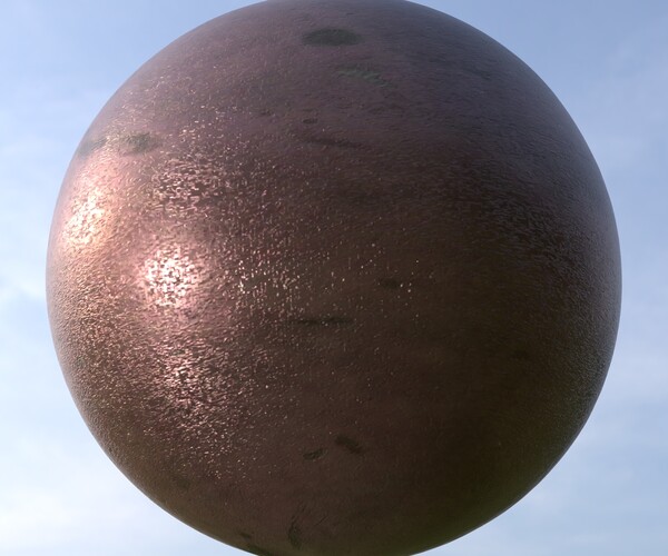 ArtStation - Copper Floor 1 PBR Material | Game Assets