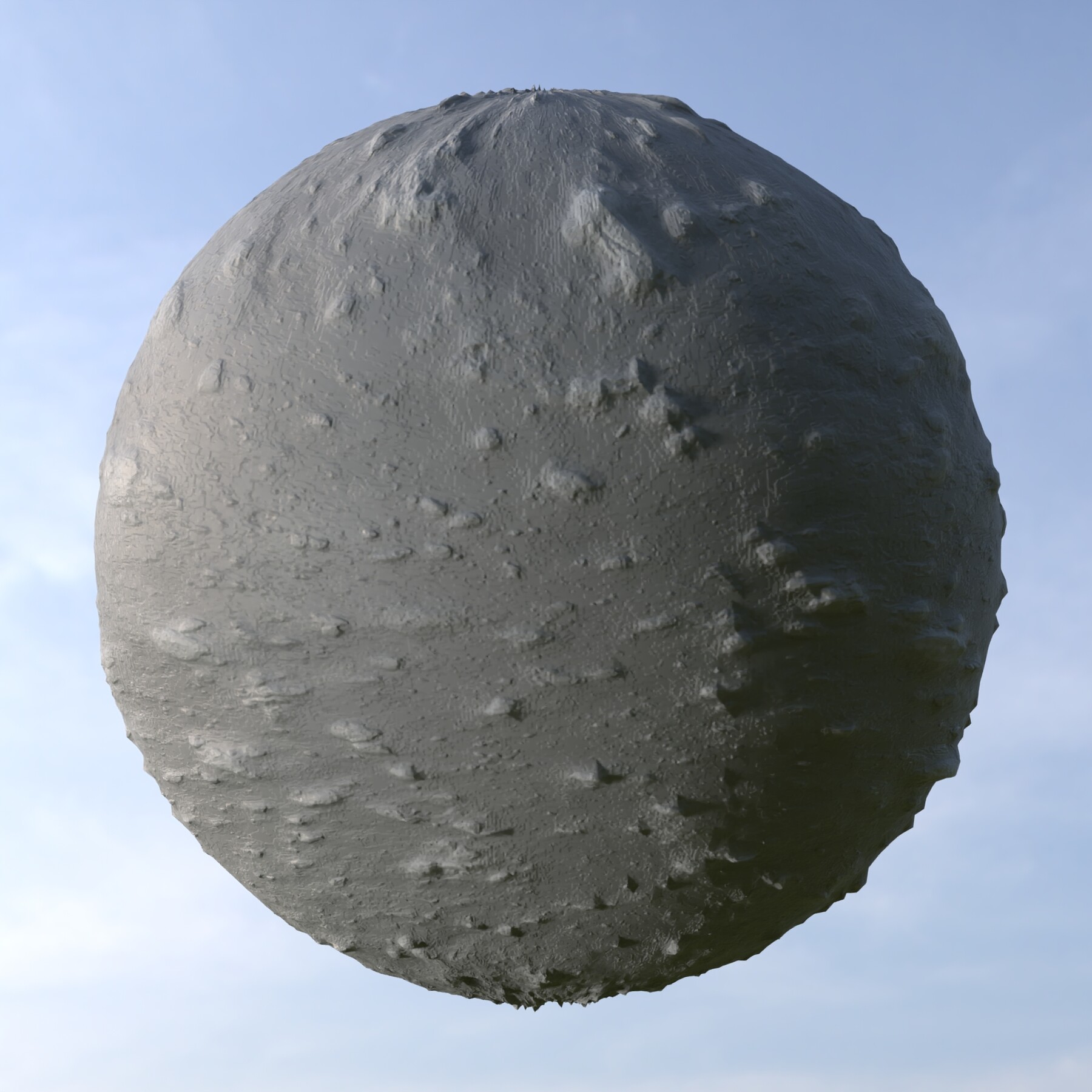 ArtStation - Snow Gravel 1 PBR Material | Game Assets