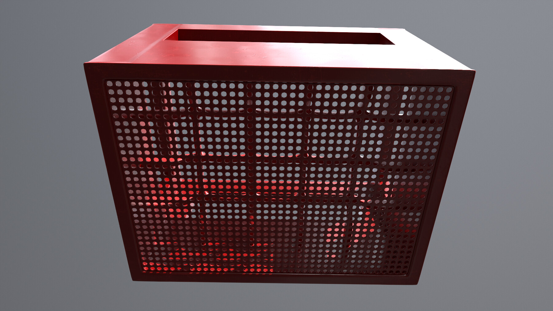 ArtStation - Bottle box red | Resources