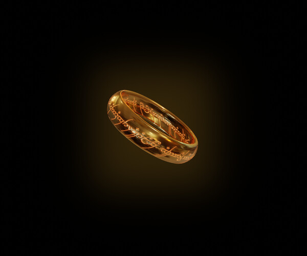 ArtStation - One Ring blender | Resources