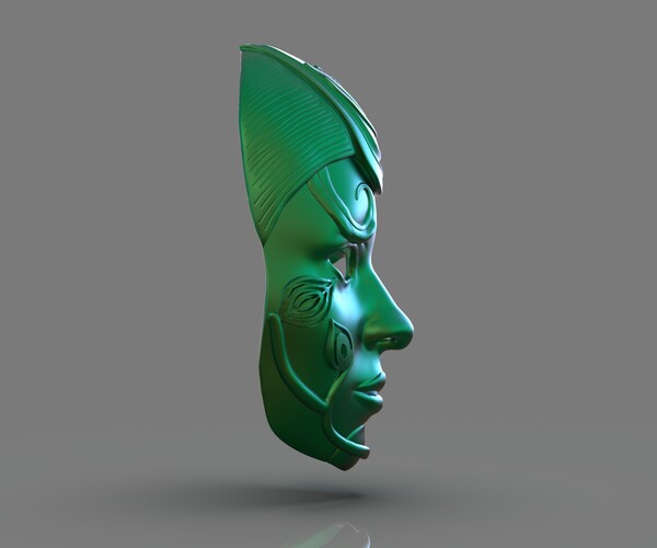ArtStation - Natural Mask 3D Print | Resources