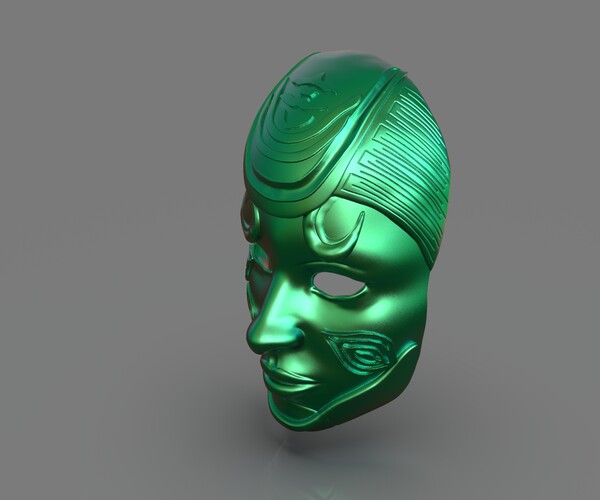 ArtStation - Natural Mask 3D Print | Resources