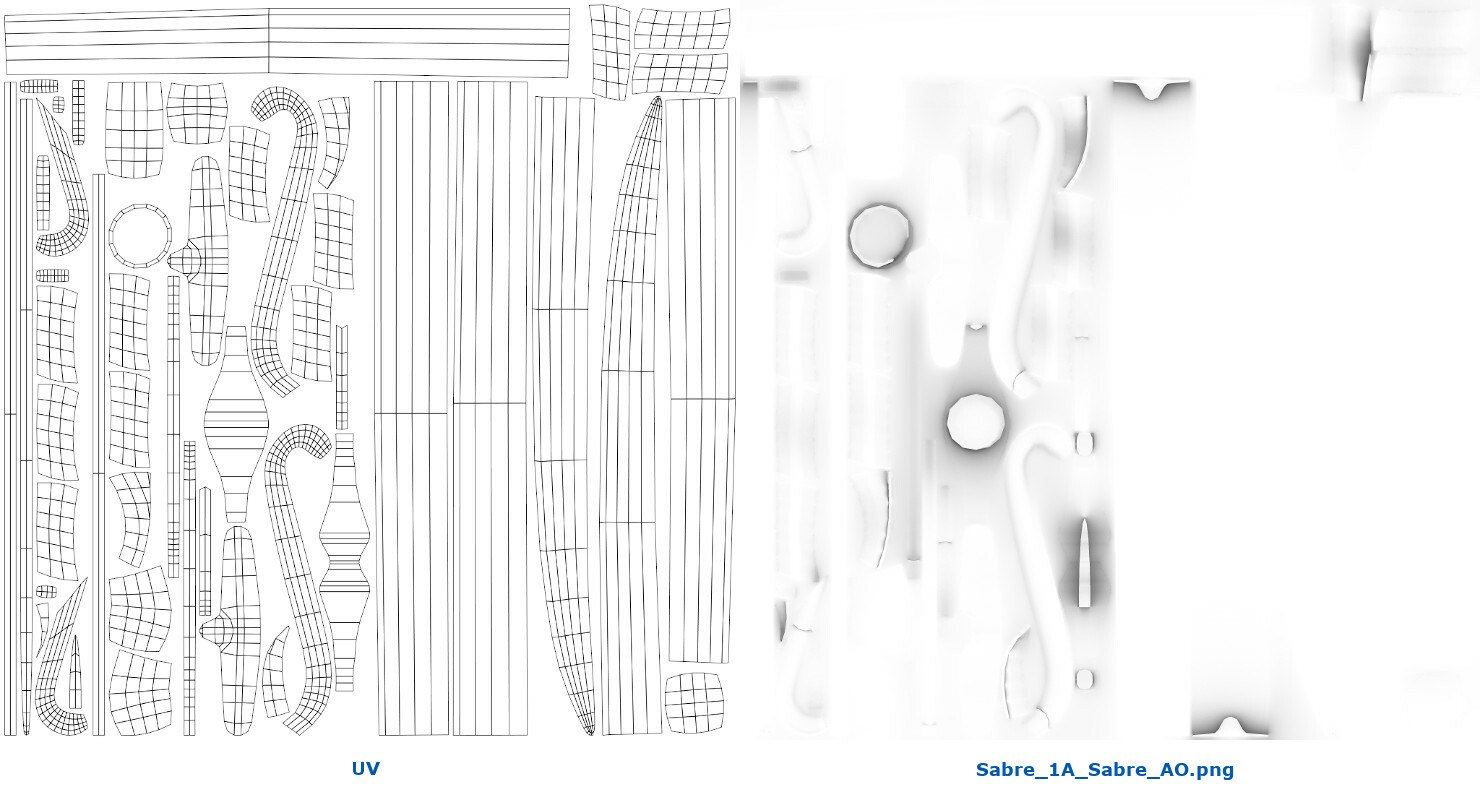 ArtStation - Sabre 1A | Game Assets