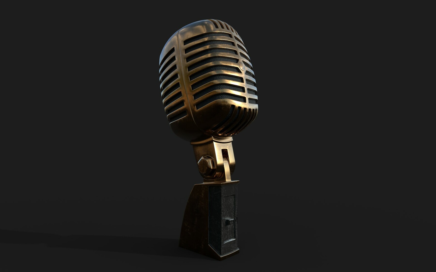 ArtStation - Microphone - 3D model | Game Assets
