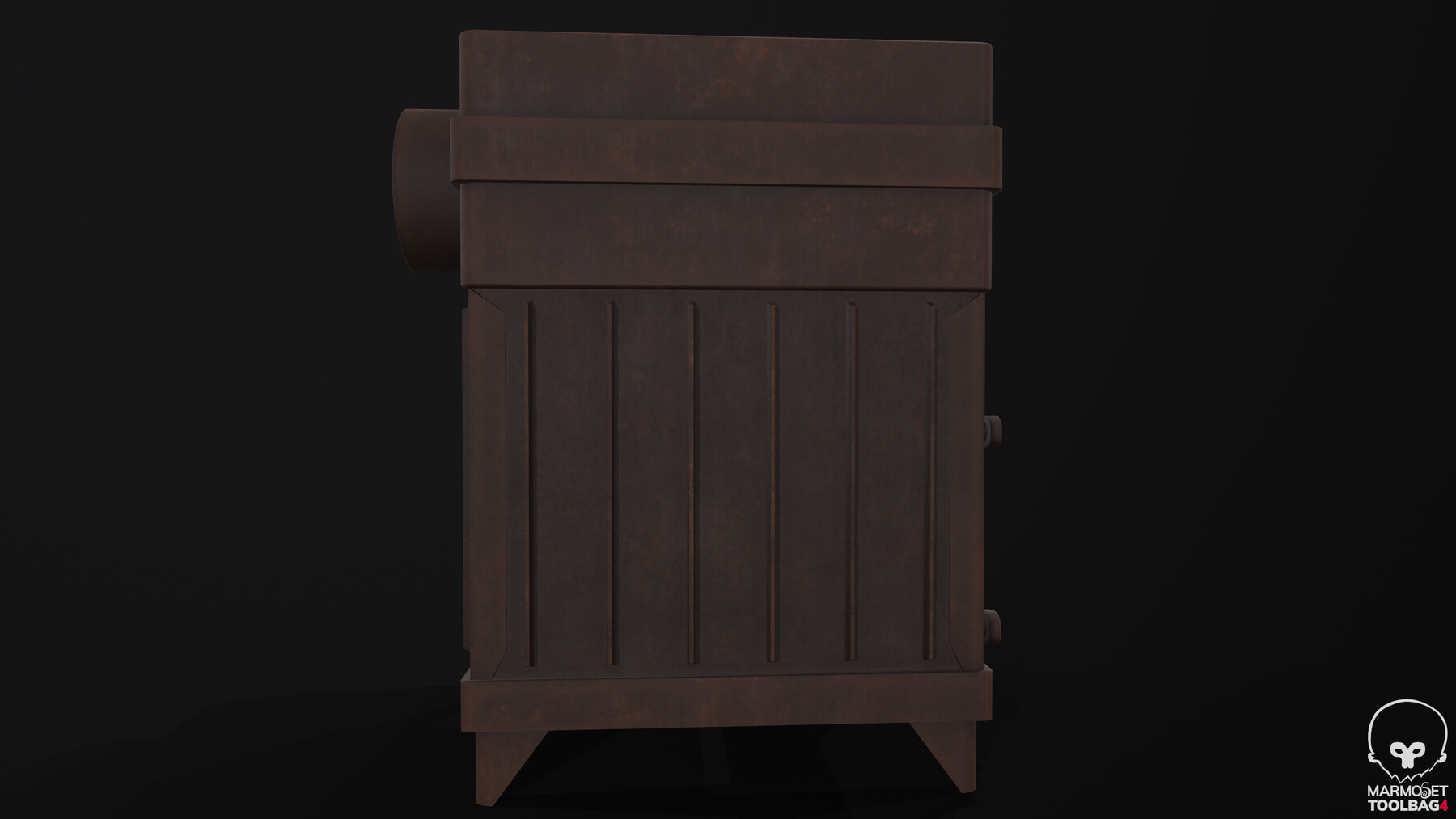 ArtStation - Cast iron furnace | Game Assets