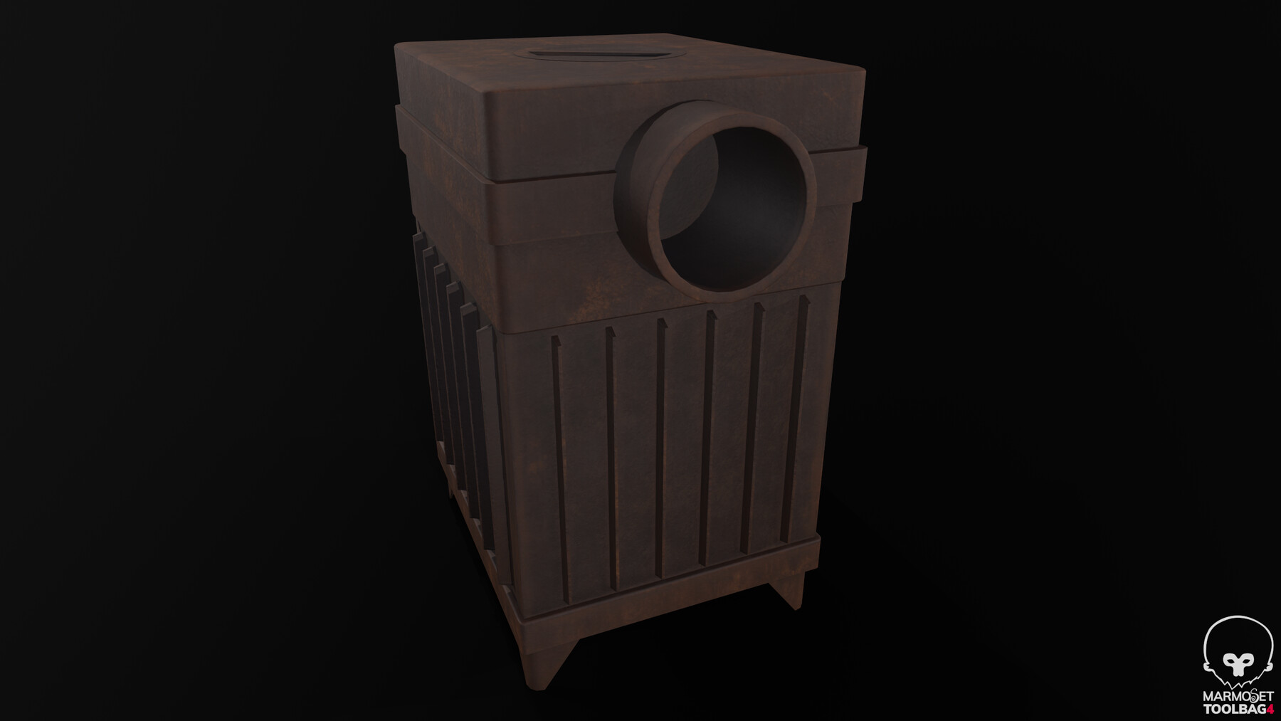 ArtStation - Cast iron furnace | Game Assets