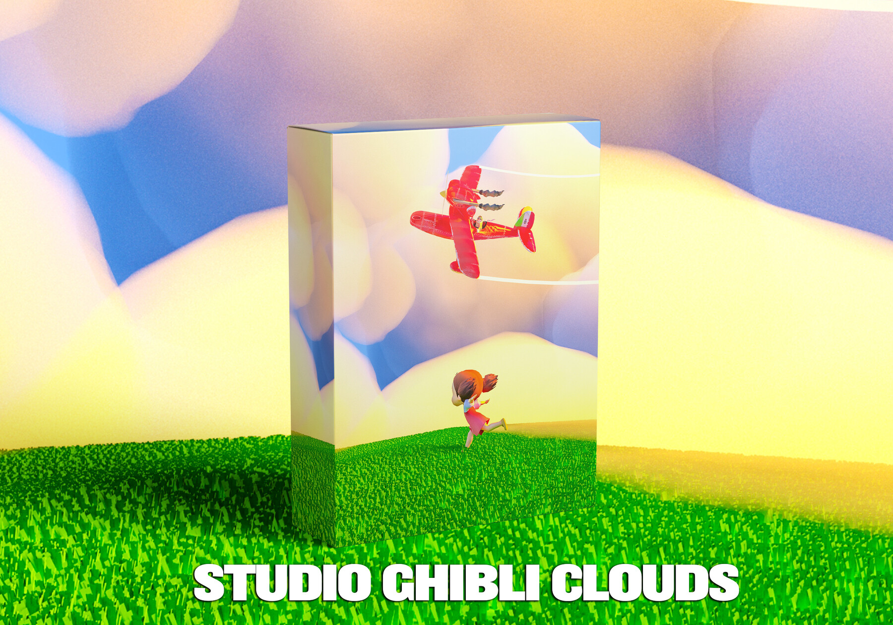 ArtStation - PROCEDURAL STUDIO GHIBLI CLOUDS | Game Assets