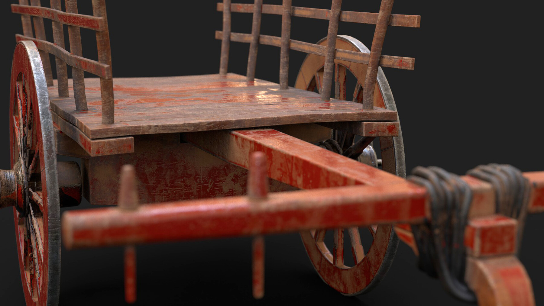 ArtStation - SouthIndian Bullock Cart | Resources
