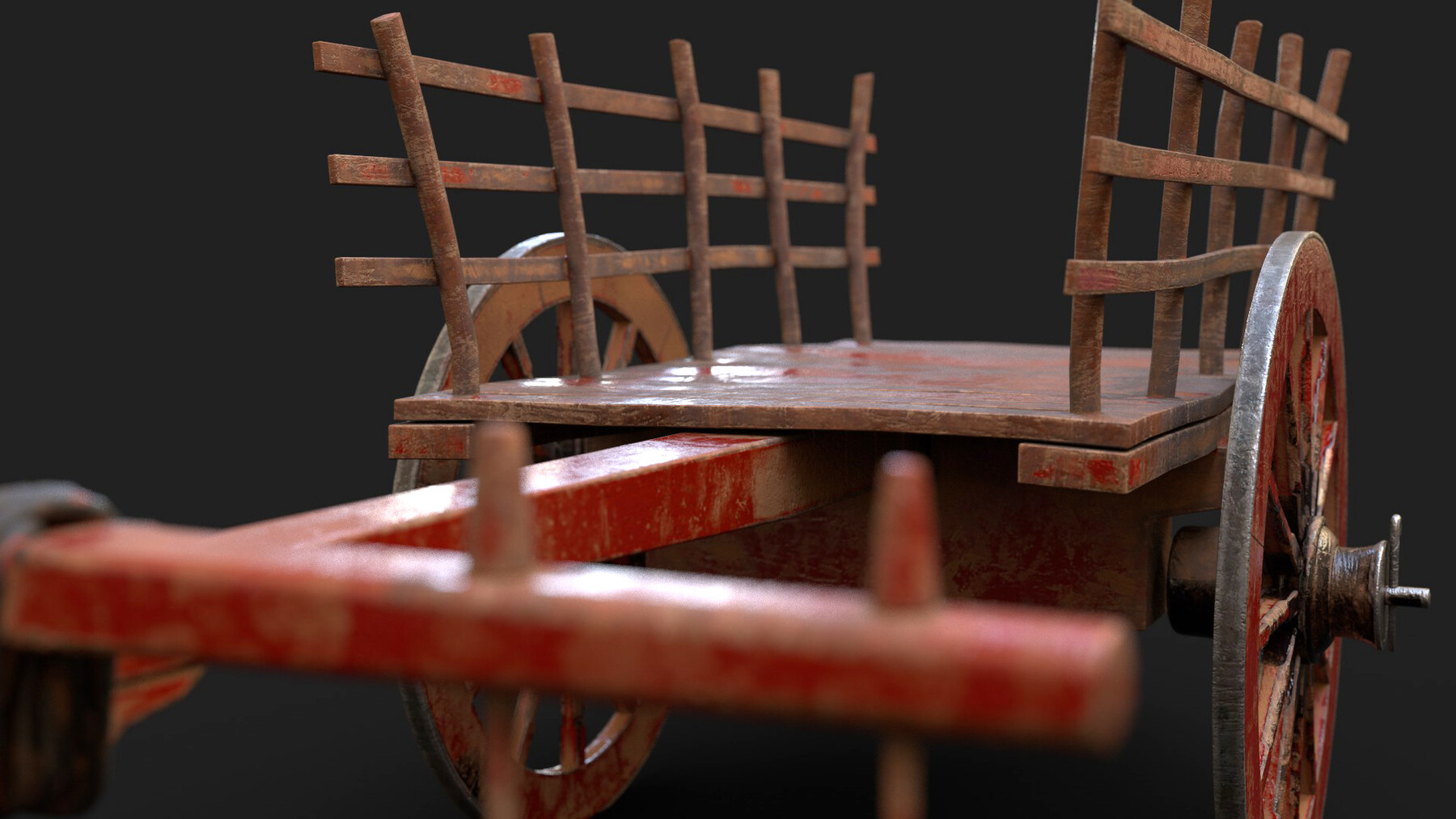 ArtStation - SouthIndian Bullock Cart | Resources
