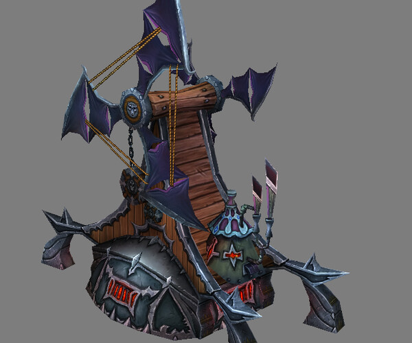 ArtStation - Game Model Arena - furnace Dwarf 01 | Game Assets