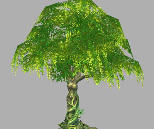 ArtStation - Game Model Arena - Golden Apple Tree 01 | Game Assets