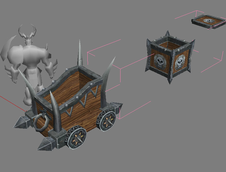 ArtStation - Game Model Arena - mine box Harvesters 01 | Game Assets
