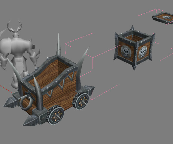 ArtStation - Game Model Arena - mine box Harvesters 01 | Game Assets