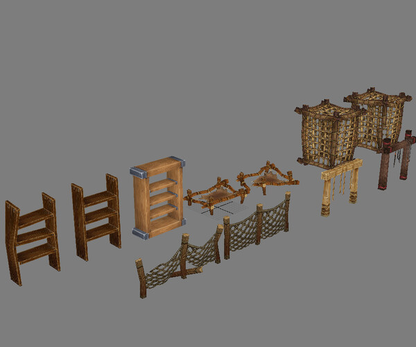 ArtStation - del Arena - Weapons railing prison sentence is 01 | Game ...