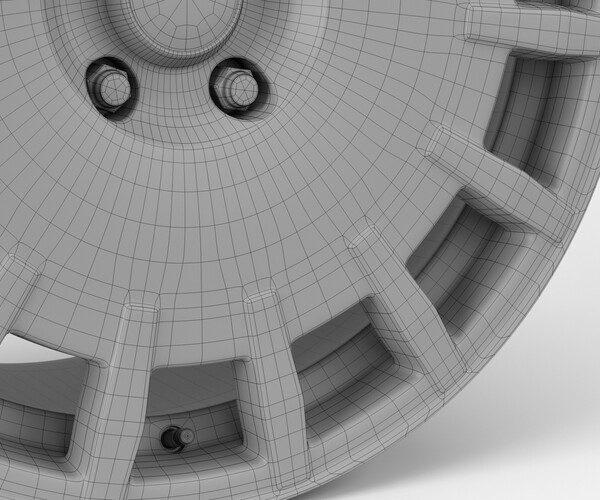 ArtStation - OZ Racing Rally Wheel | Game Assets