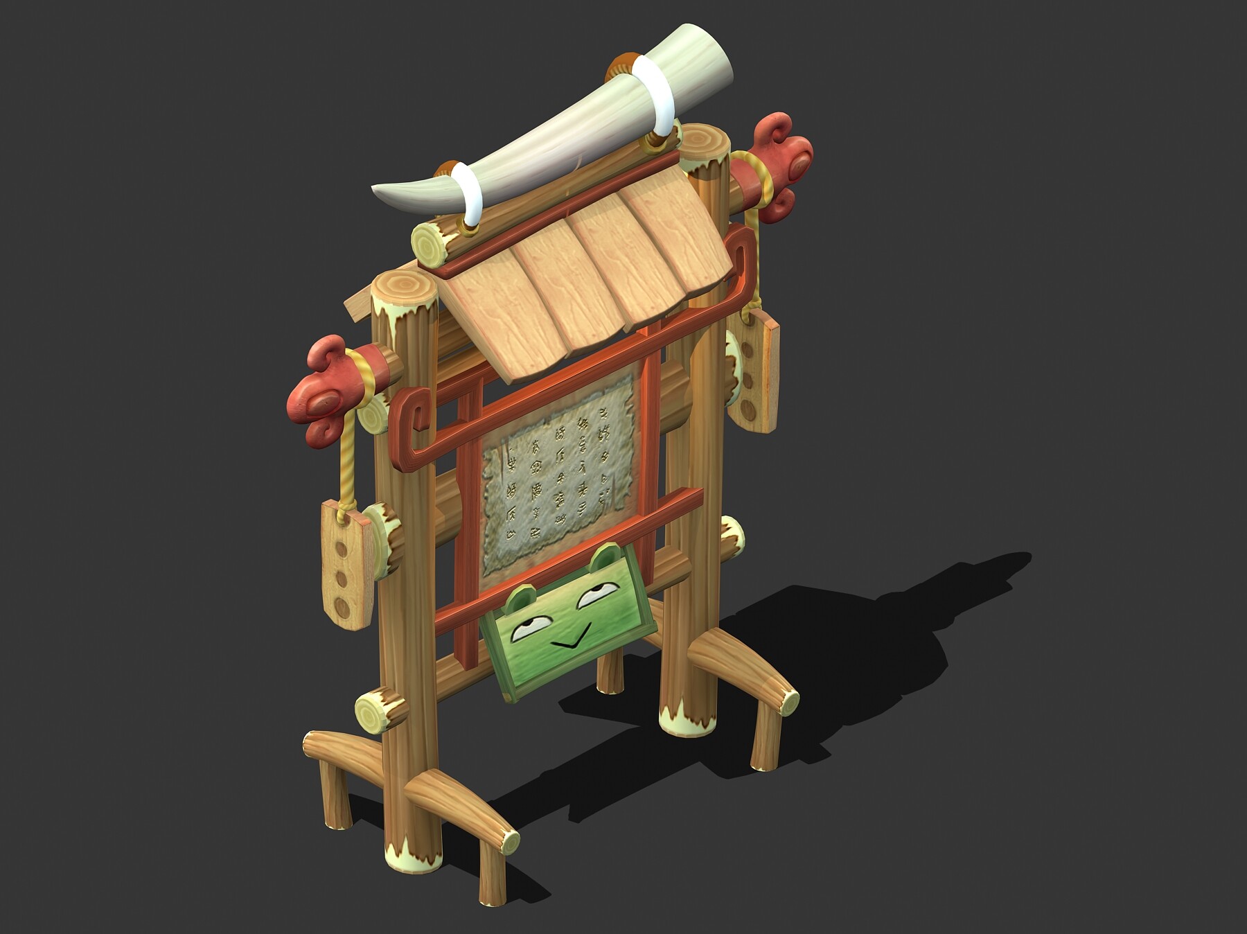 ArtStation - Cartoon World - Reward sign | Game Assets