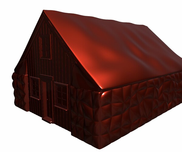 ArtStation - 3D Turf house | Game Assets