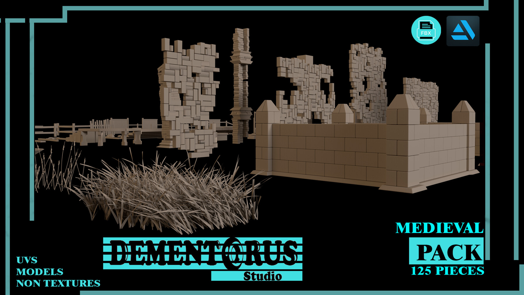 ArtStation - MEDIEVAL ASSET PACK | Game Assets