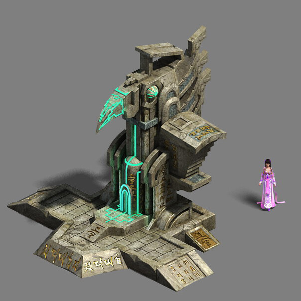 ArtStation - Maya Monuments - Architecture | Game Assets