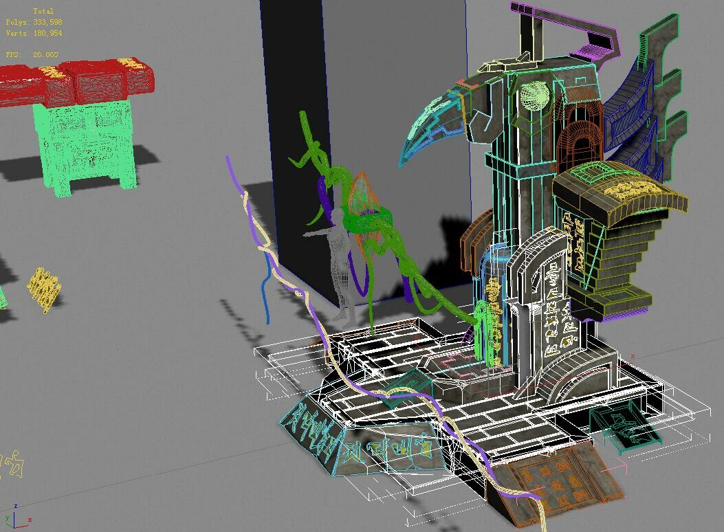 ArtStation - Maya Monuments - Architecture | Game Assets