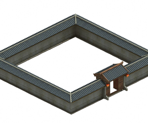 ArtStation - House - wall | Game Assets